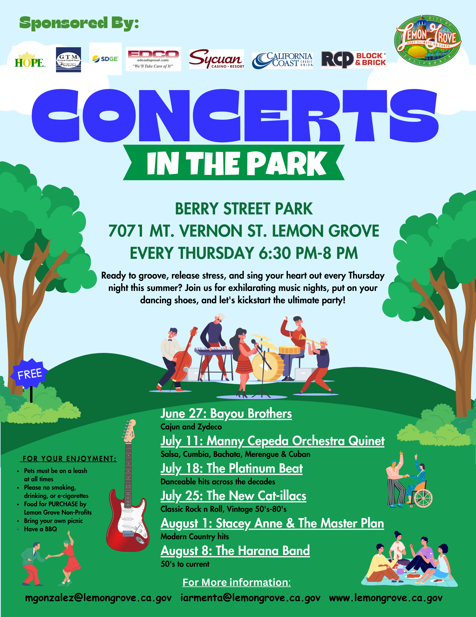 Parks & Events | Lemon Grove